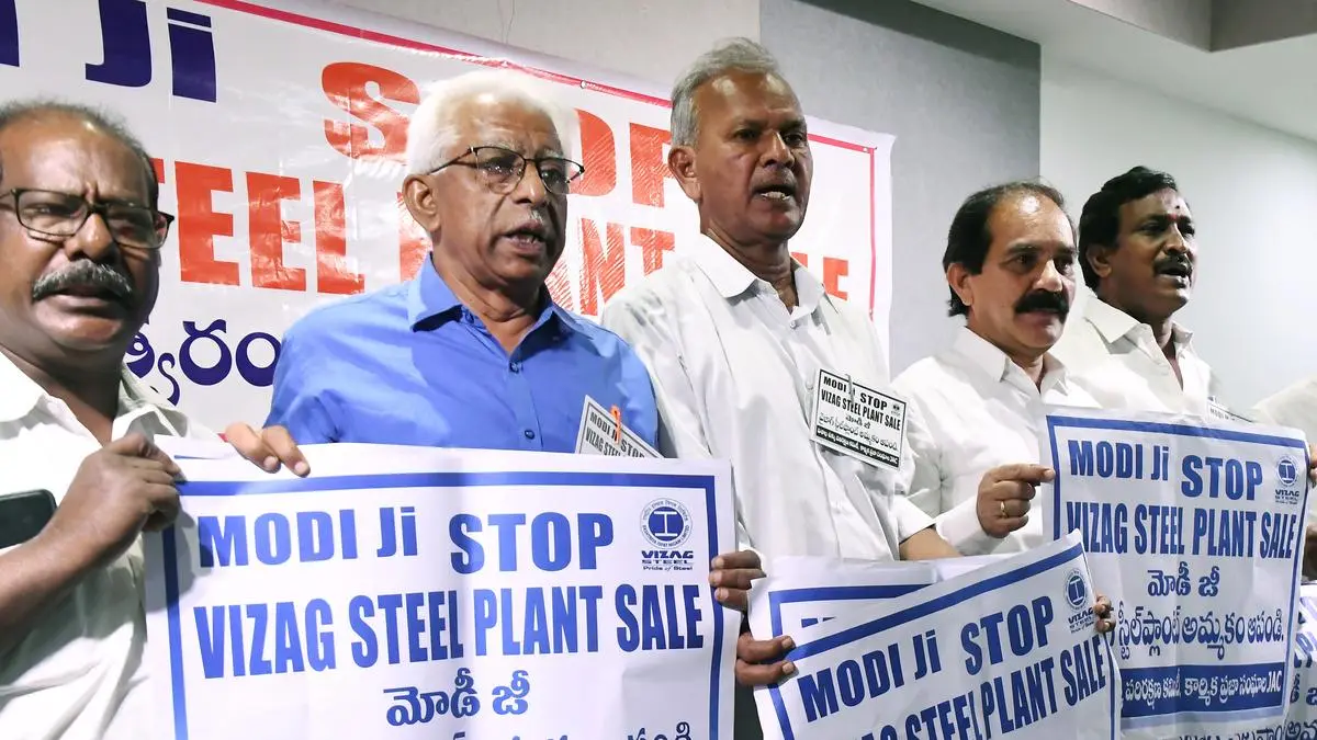 Fate of Vizag Steel hangs in the balance with elections around the corner - Frontline